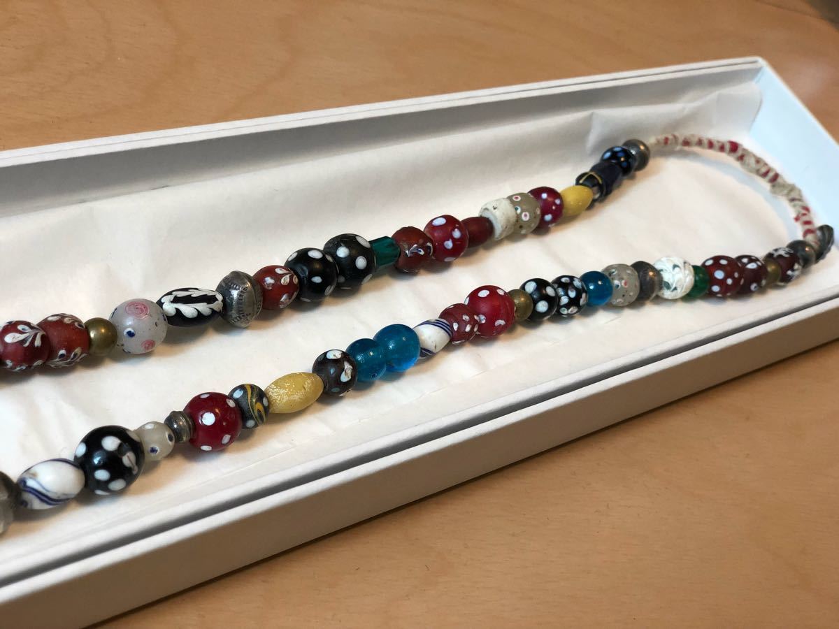 交渉 激レア visvim ANTIQUE BEADS NECKLACE アンティーク ビーズ ネックレス ICT WMV(visvim ...
