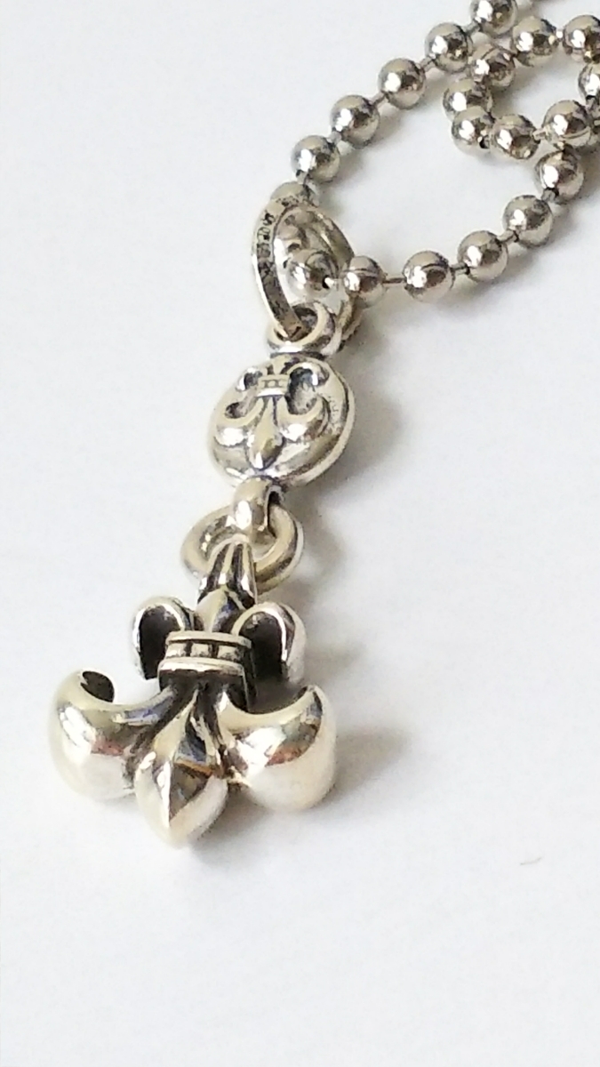 クロムハーツ 1Bワンボール BSフレアチャームペンダント 1998.925刻印 ボールチェーンセット(ペンダントネックレス)｜売買されたオークション情報、yahooの商品情報をアーカイブ公開 ...