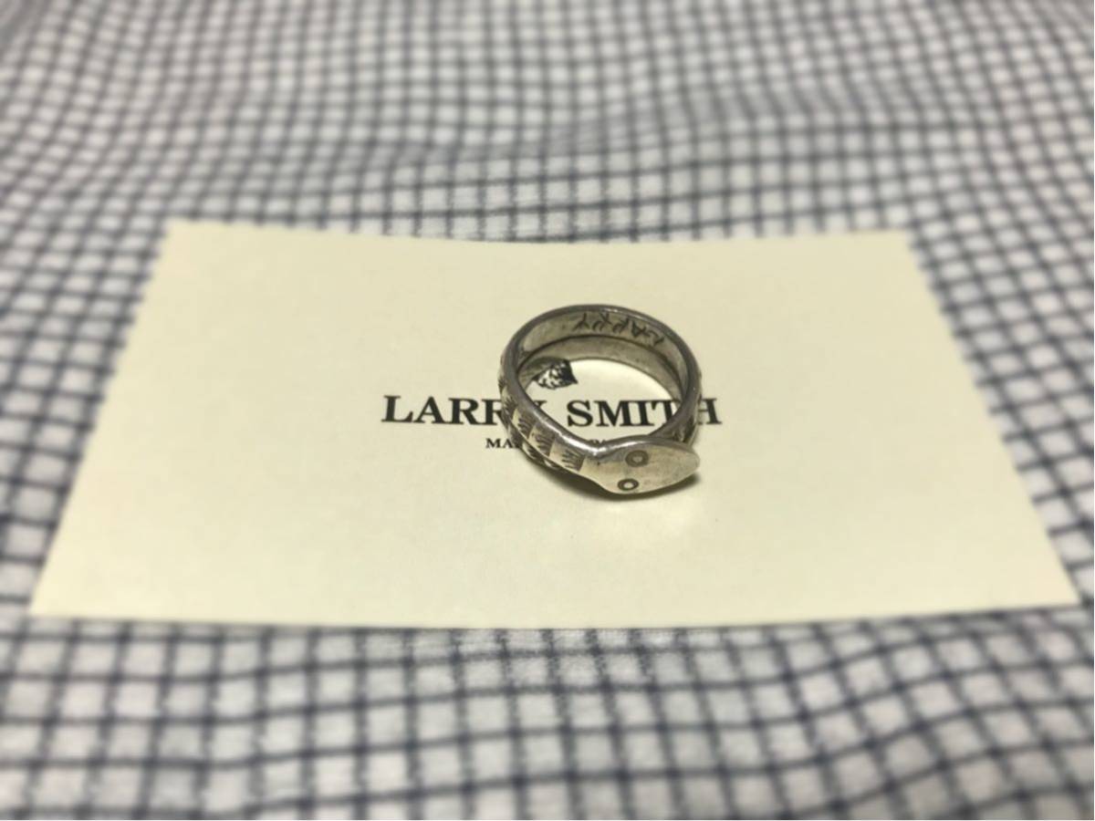 LARRY SMITH SNAKE RING ラリースミス スネークリング ゴローズ 蛇 シルバー(13号未満)｜売買されたオークション情報 ...