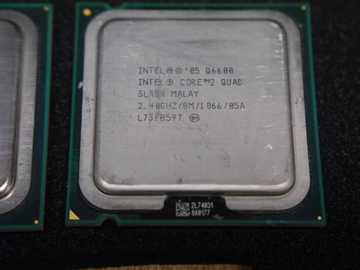 Core 2 Quad Q6600 2.40GHz/8M/1066 SLACR LGA775 2個セット(Core2)｜売買されたオークション ...