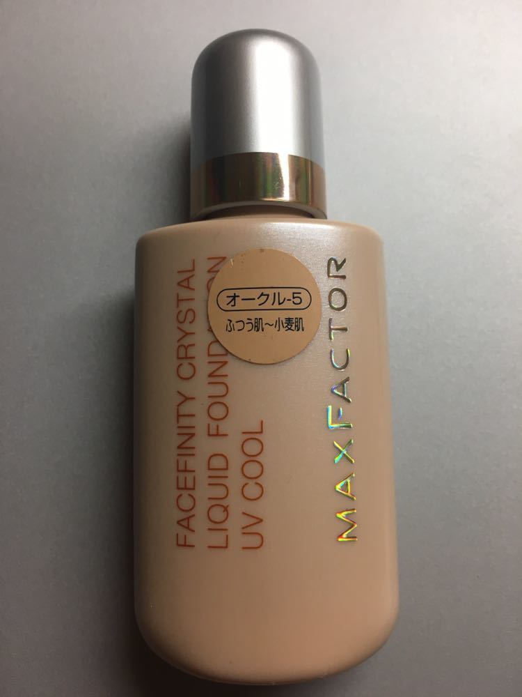 マックスファクター フェイスフィニティクリスタルリクィッドファンデーションUVクール OC-5／ 残量多／リキッドファンデ max factor(リキッド)｜売買されたオークション情報 ...