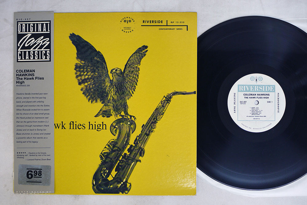 米 帯 モノラル盤 COLEMAN HAWKINS/HAWK FLIES HIGH/ORIGINAL JAZZ CLASSICS OJC-027(ジャズ一般)｜売買されたオークション情報 ...