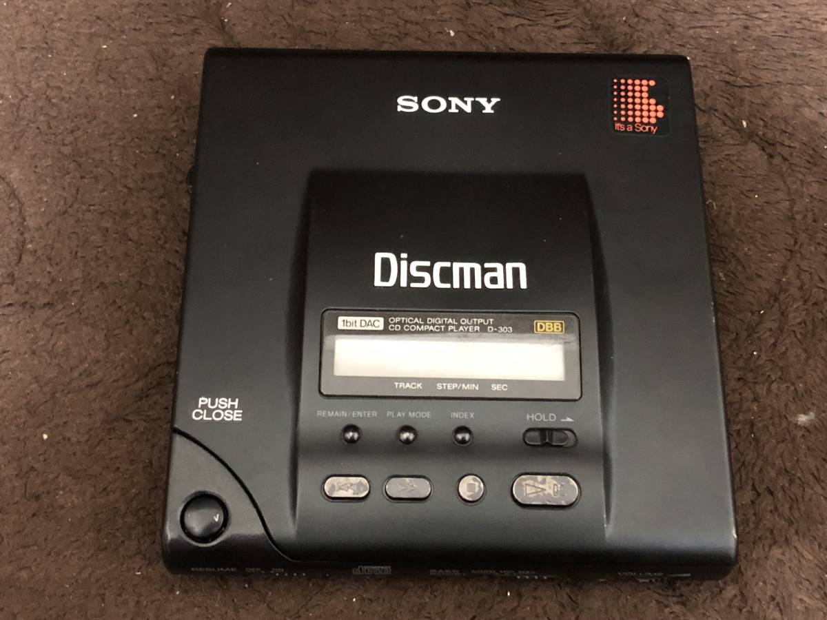ソニー/SONY D-303 ディスクマン Discman ポータブル CDプレーヤー 動作未確認(CDプレーヤー)｜売買されたオークション ...