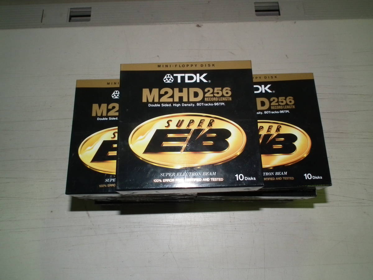 TDK M2HD 256 SUPER EB フロッピーディスク 10枚×9箱 計90枚 ミニフロッピーディスク 5インチ 5.25(FD ...