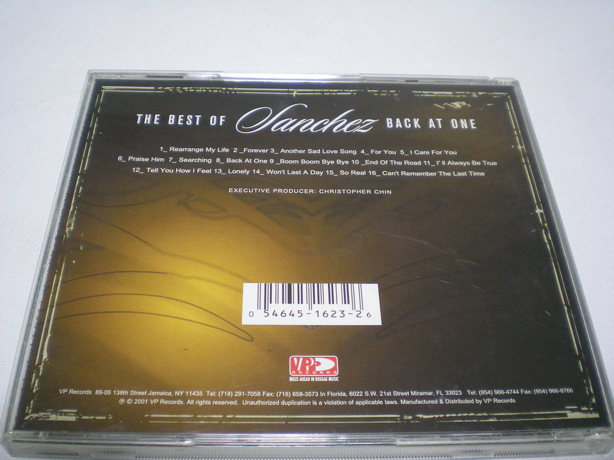 2705 CD サンチェス / Best of Sanchez / Back at One 輸入盤(レゲエ)｜売買されたオークション情報 ...
