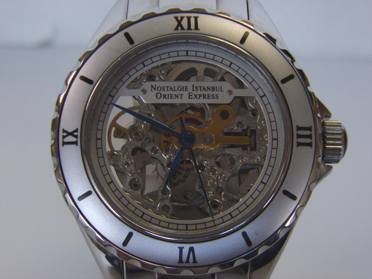 P3010-49広67734 ORIENT EXPRESS NOSTALGIE ISTANBUL OM-8030 腕時計 オリエント ...