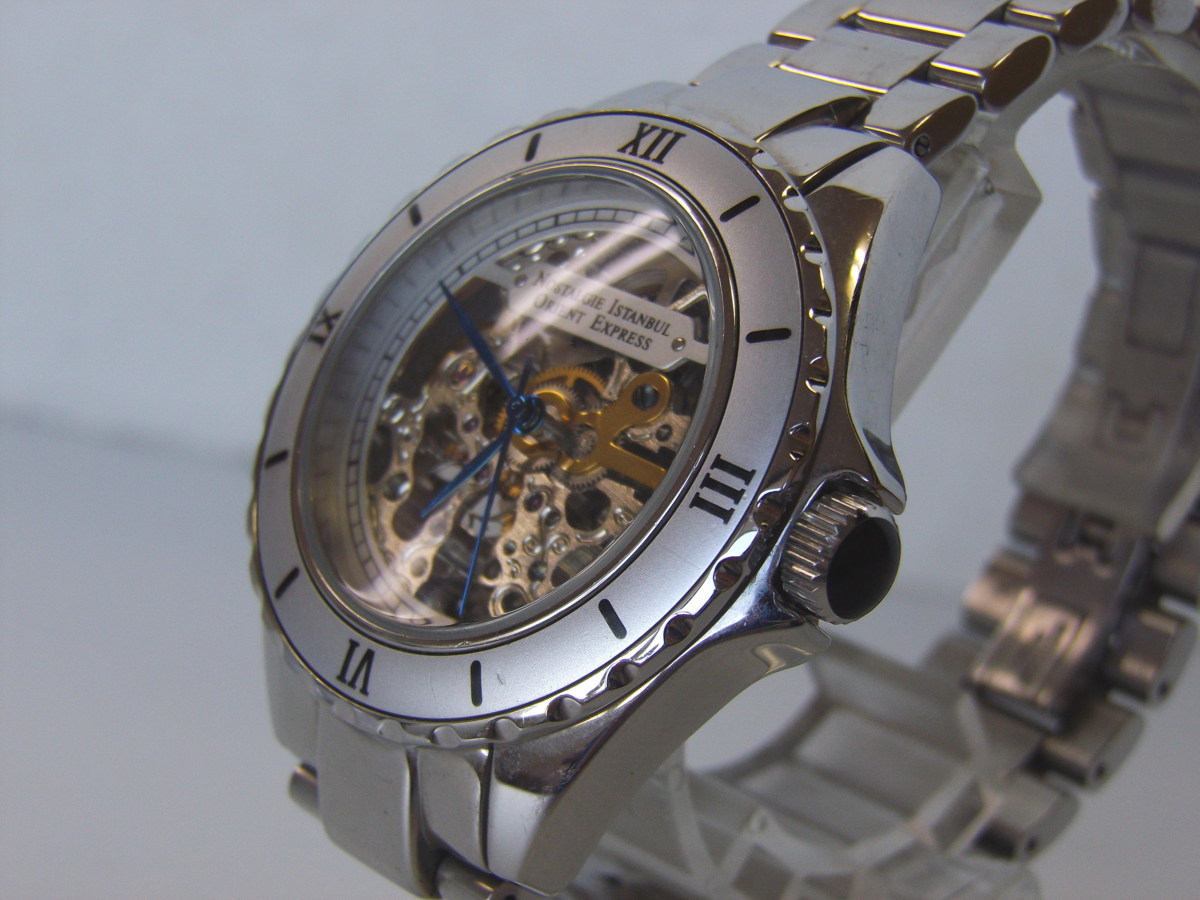 P3010-49広67734 ORIENT EXPRESS NOSTALGIE ISTANBUL OM-8030 腕時計 オリエント ...