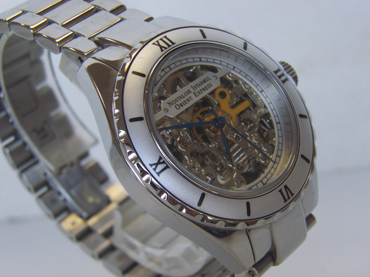 P3010-49広67734 ORIENT EXPRESS NOSTALGIE ISTANBUL OM-8030 腕時計 オリエント ...