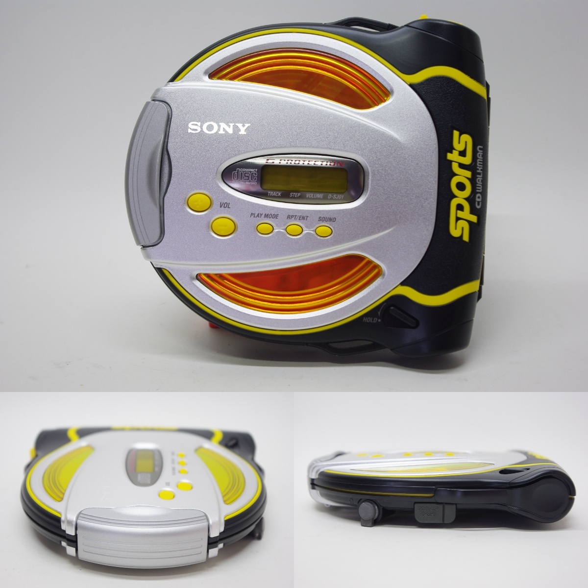 SONY D-SJ01 PORTABLE CD PLAYER SPORTS WALKMAN スポーツ ウォークマン 海外モデル(CDプレーヤー ...