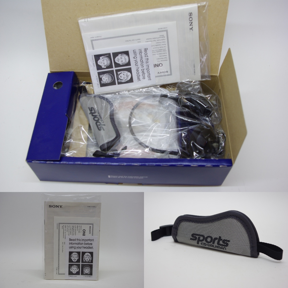 SONY D-SJ01 PORTABLE CD PLAYER SPORTS WALKMAN スポーツ ウォークマン 海外モデル(CDプレーヤー ...