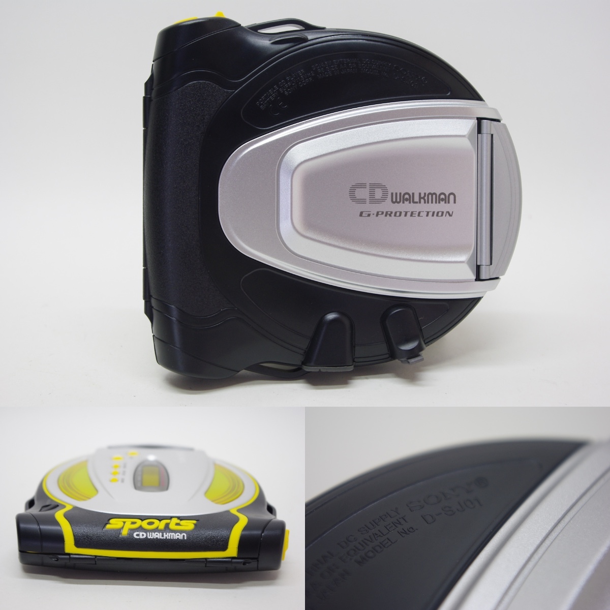 SONY D-SJ01 PORTABLE CD PLAYER SPORTS WALKMAN スポーツ ウォークマン 海外モデル(CDプレーヤー ...
