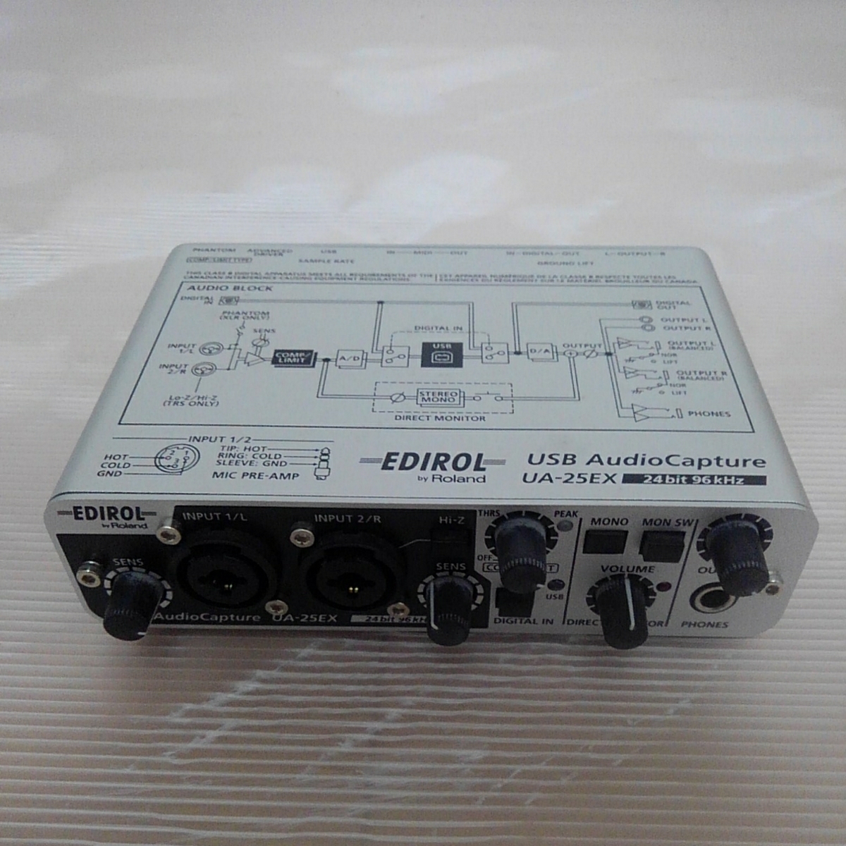 EDIROL byRoland USB Audio Capture UA-25EX(オーディオインターフェース)｜売買されたオークション情報 ...