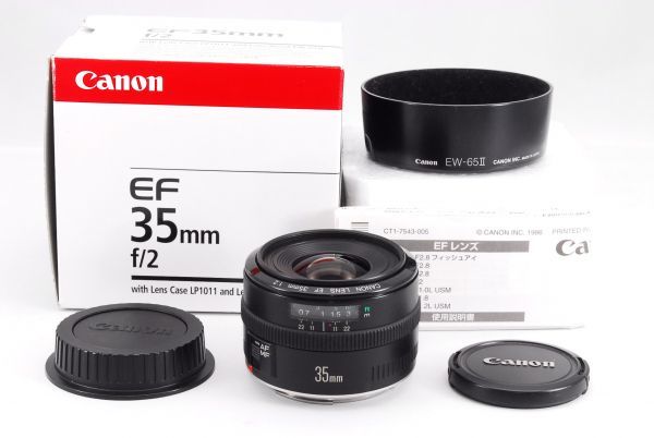 良品 Canon キヤノン EF 35mm F2 元箱付 #832209(キヤノン)｜売買されたオークション情報、yahooの商品情報をアーカイブ公開 - オークファン（aucfan.com）