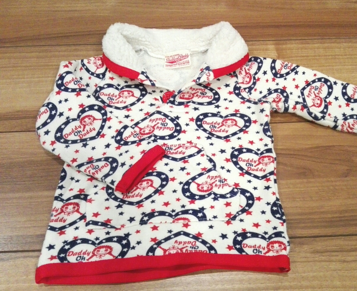 Daddy Oh Daddy ダディオダディ トレーナーポケット付き 男女兼用 90(90（85～94cm）)｜売買されたオークション情報、yahooの商品情報をアーカイブ公開 ...