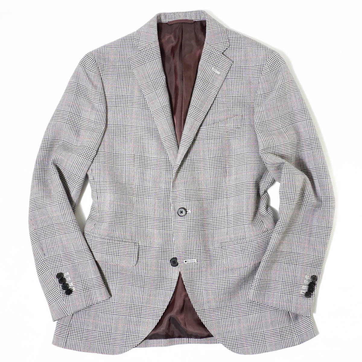 blazer’s bank.com 英国MOON生地 テーラードジャケット 千鳥格子 チェック グレー系 スーツカンパニー 160cm-8D(Sサイズ)｜売買されたオークション情報、yahoo ...