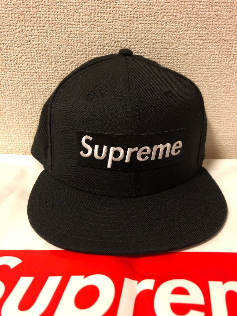 SUPREME R.I.P Box Logo New Era Cap 7 3/4 Black ボックスロゴ ニューエラキャップ(帽子)｜売買されたオークション情報、yahooの商品情報を ...
