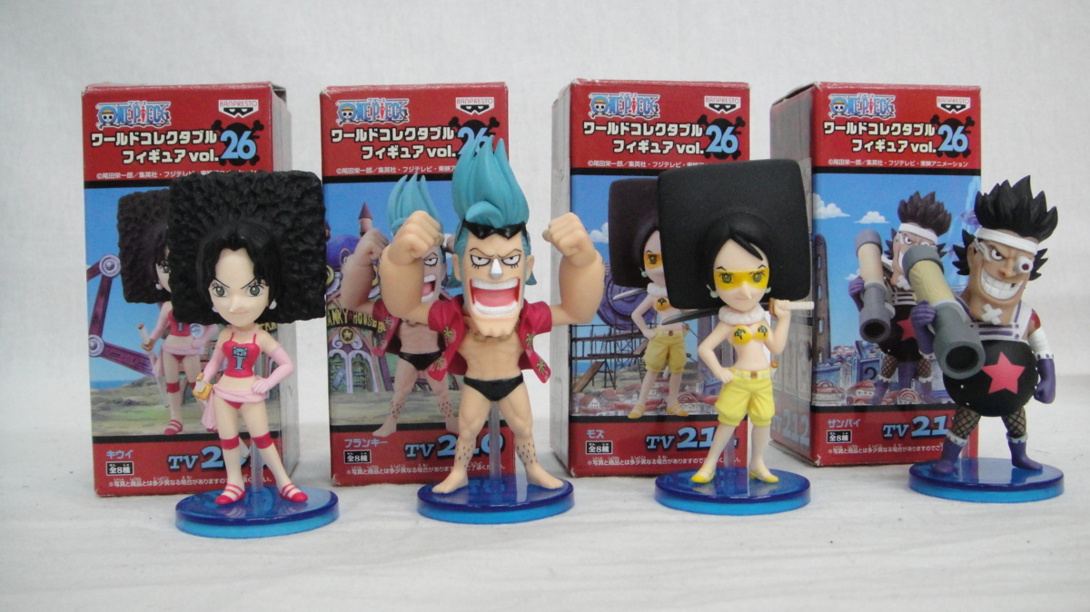 12-7 ワンピース ワールドコレクタブルフィギュア Vol.26 全8種セット WCF(その他)｜売買されたオークション情報、yahooの商品情報をアーカイブ公開 - オークファン ...