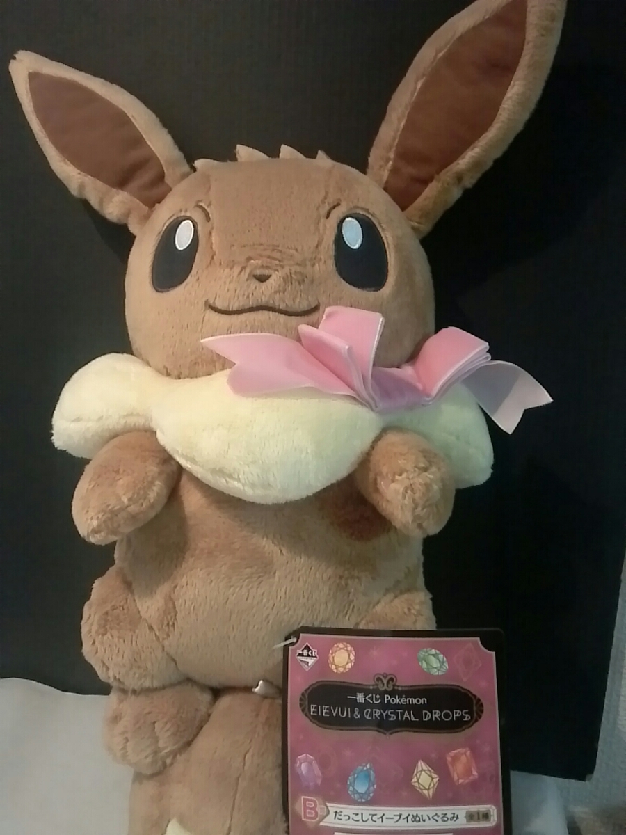 一番くじ Pokemon EIEVUI＆CRYSTAL DROPS B賞 だっこしてイーブイ(ポケットモンスター)｜売買されたオークション情報、yahooの商品情報をアーカイブ公開 ...