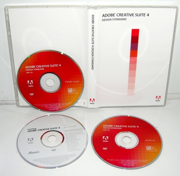 ジャンク Adobe Creative Suite 4 Design Standard / Photoshop CS4 ...
