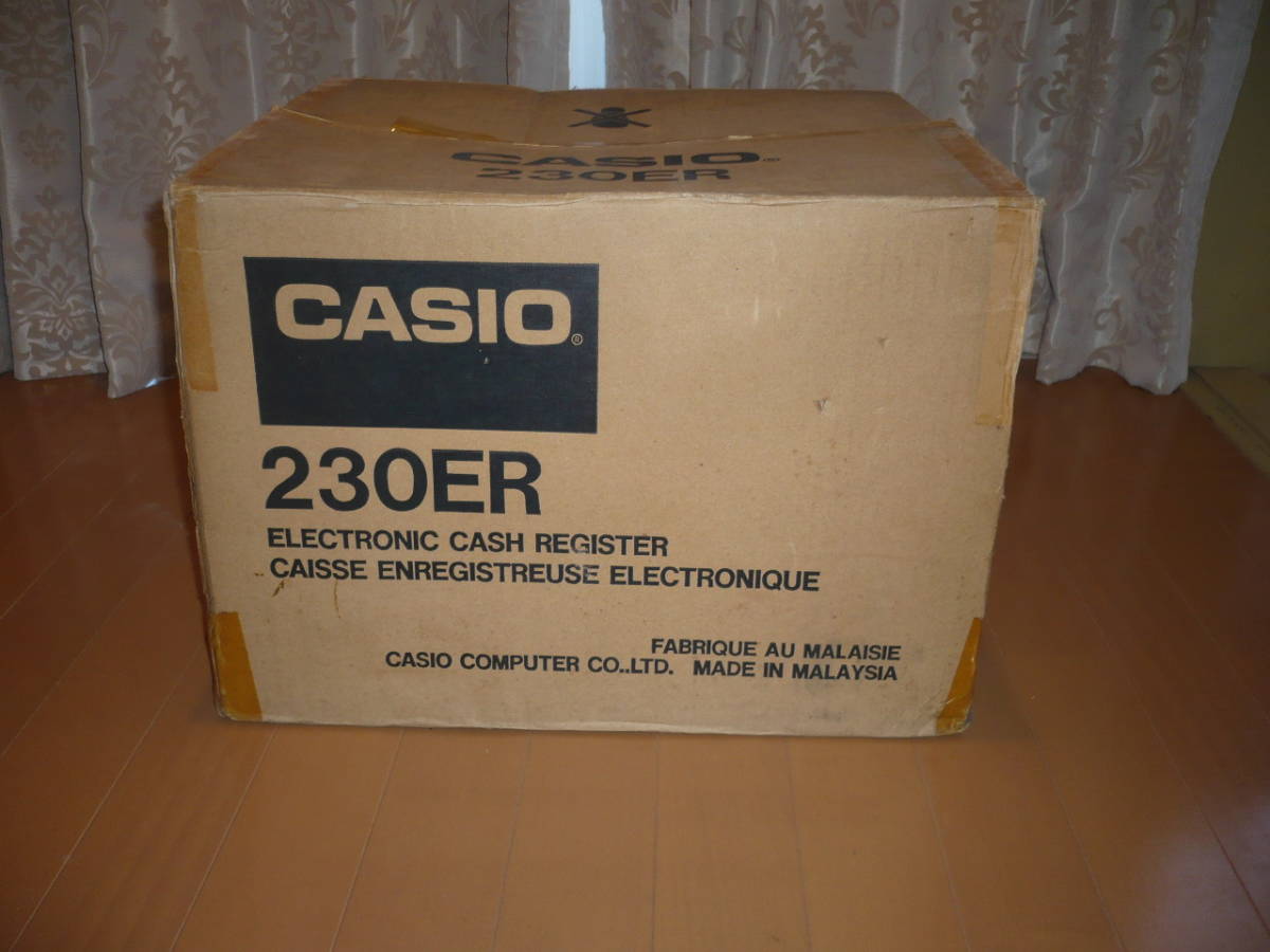 CASIO レジスター 230ER(レジスタ)｜売買されたオークション情報、yahooの商品情報をアーカイブ公開 - オークファン ...