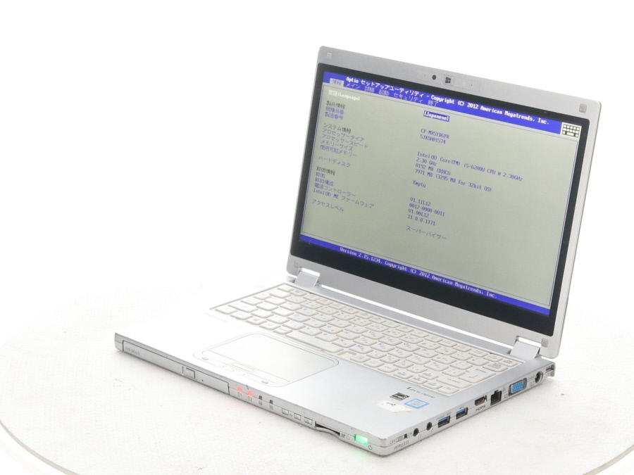Panasonic CF-MX5YDGPR Let’s note Core i5 6200U 2.30GHz 8GB 現状品(12インチ ...