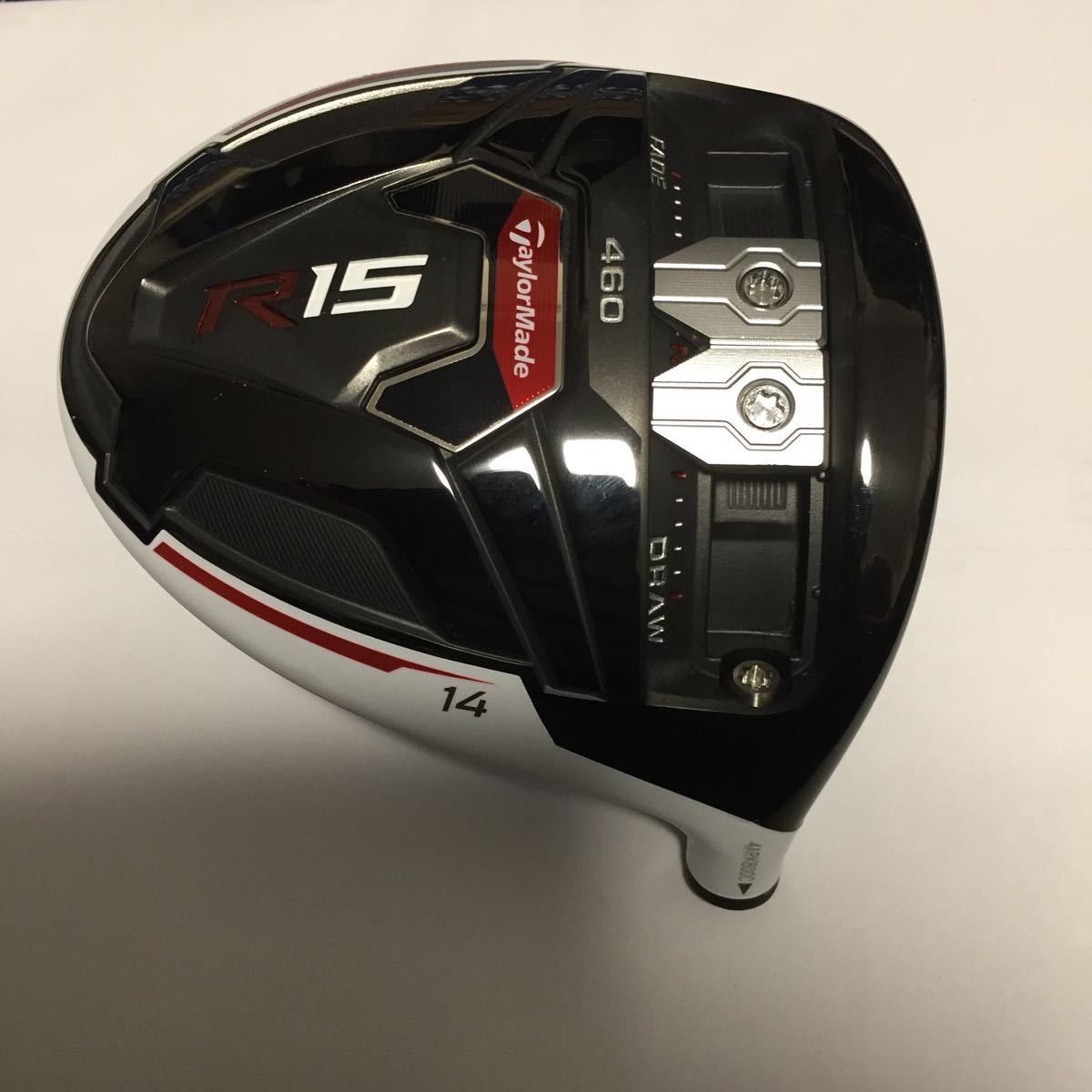 ロフト 14° テーラーメイド R15 ドライバー ヘッド M3 M4 M6 M5に負けない強弾道 調整ウエイト2個付(ヘッド)｜売買された ...
