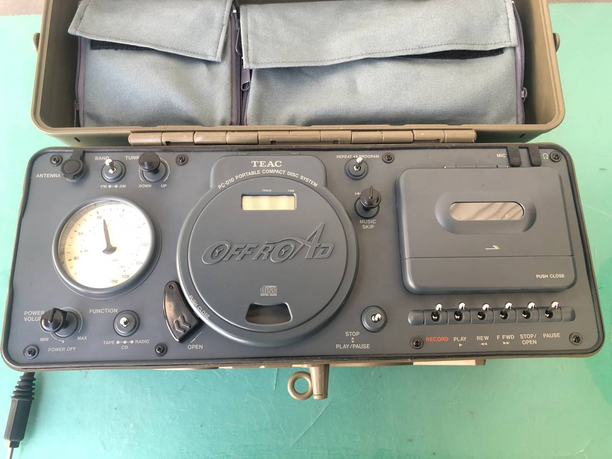 TEAC ティアック PC-D10 OFF ROAD CDラジカセ ジャンク(ラジカセ)｜売買されたオークション情報、yahooの商品情報をアーカイブ公開 - オークファン（aucfan.com）