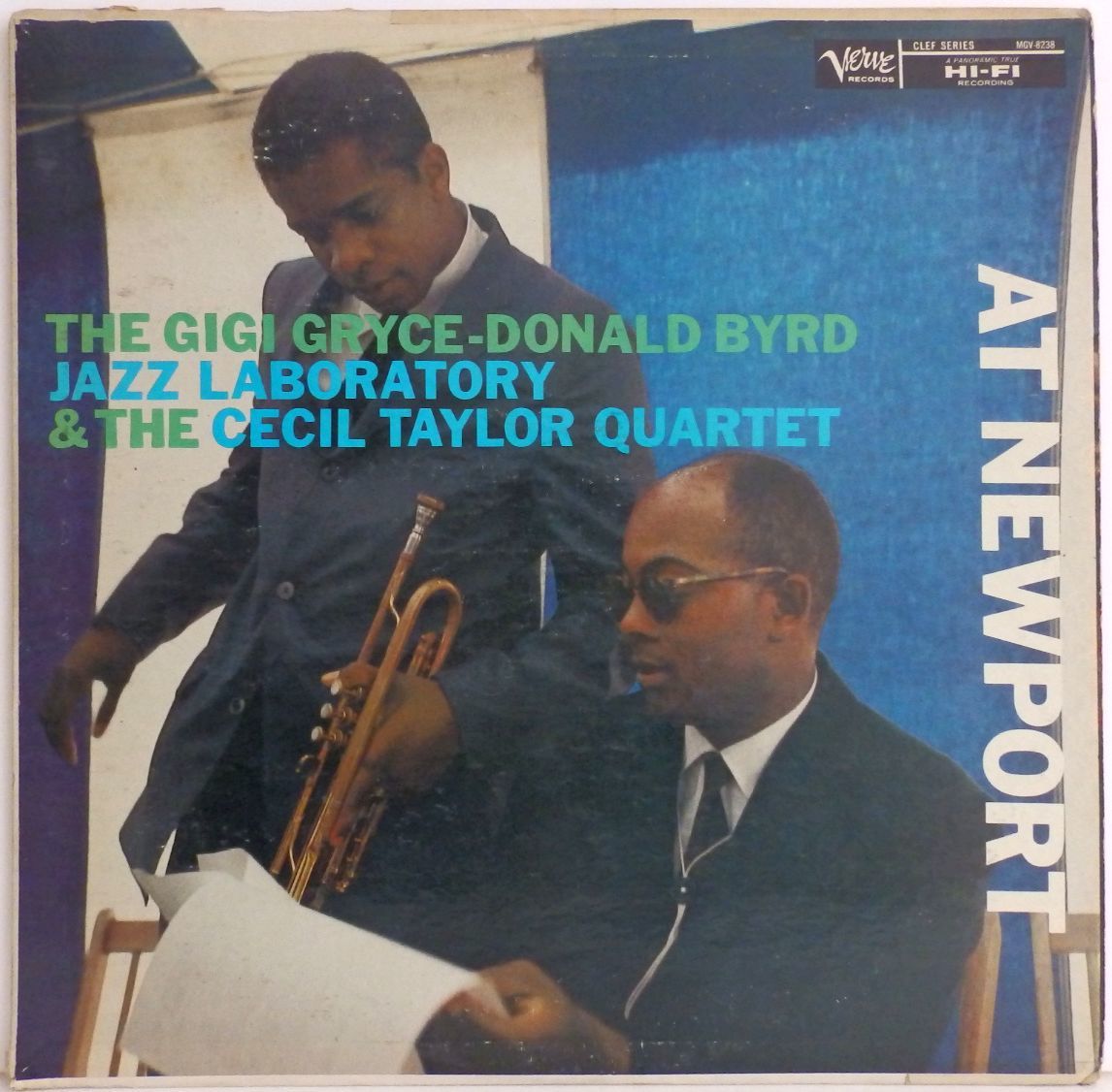 完全 オリジナル 深溝 トランペット 8238 DONALD BYRD GIGI GRYCE Jazz laboratory at ...