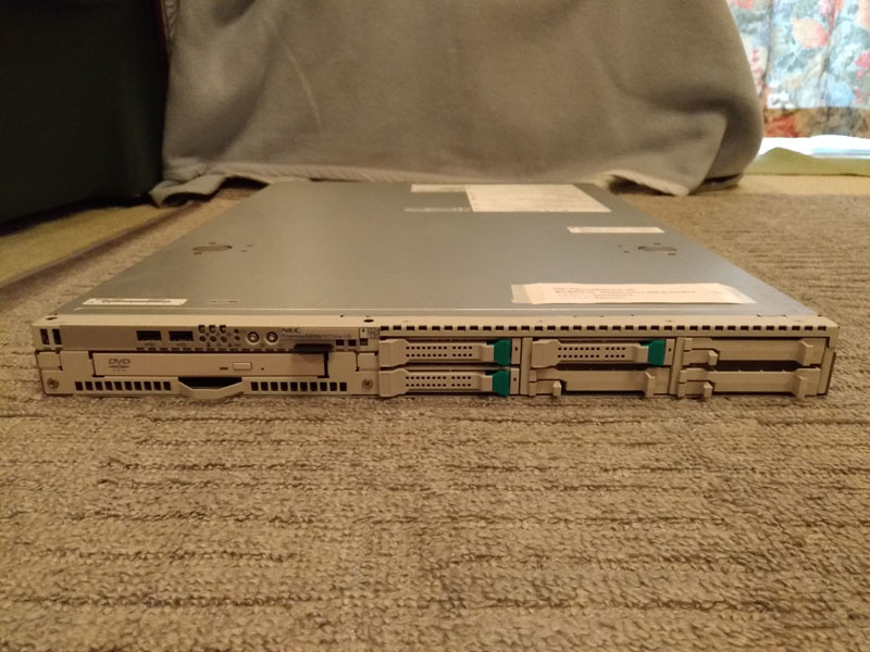 NEC Express5800/R110e-1E Xeon E3-1220L v2 @2.30GHz 省電力CPU(NEC)｜売買された ...