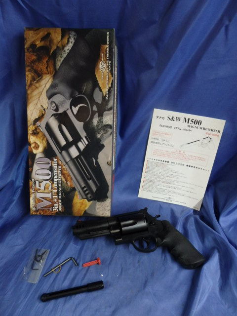 D5174/タナカワークス S&W M500 3+1インチ マグナムリボルバー/ガスガン/状態良好/使用感少(ガスガン)｜売買された ...
