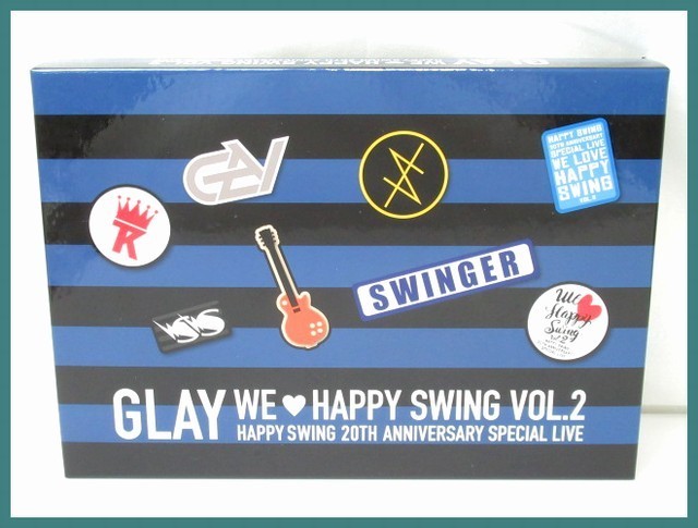GLAY HAPPY SWING 20th Anniversary SPECIAL LIVE We Happy Swing Vol.2 Blu-ray SPECIAL BOX/限定盤/パズル ...