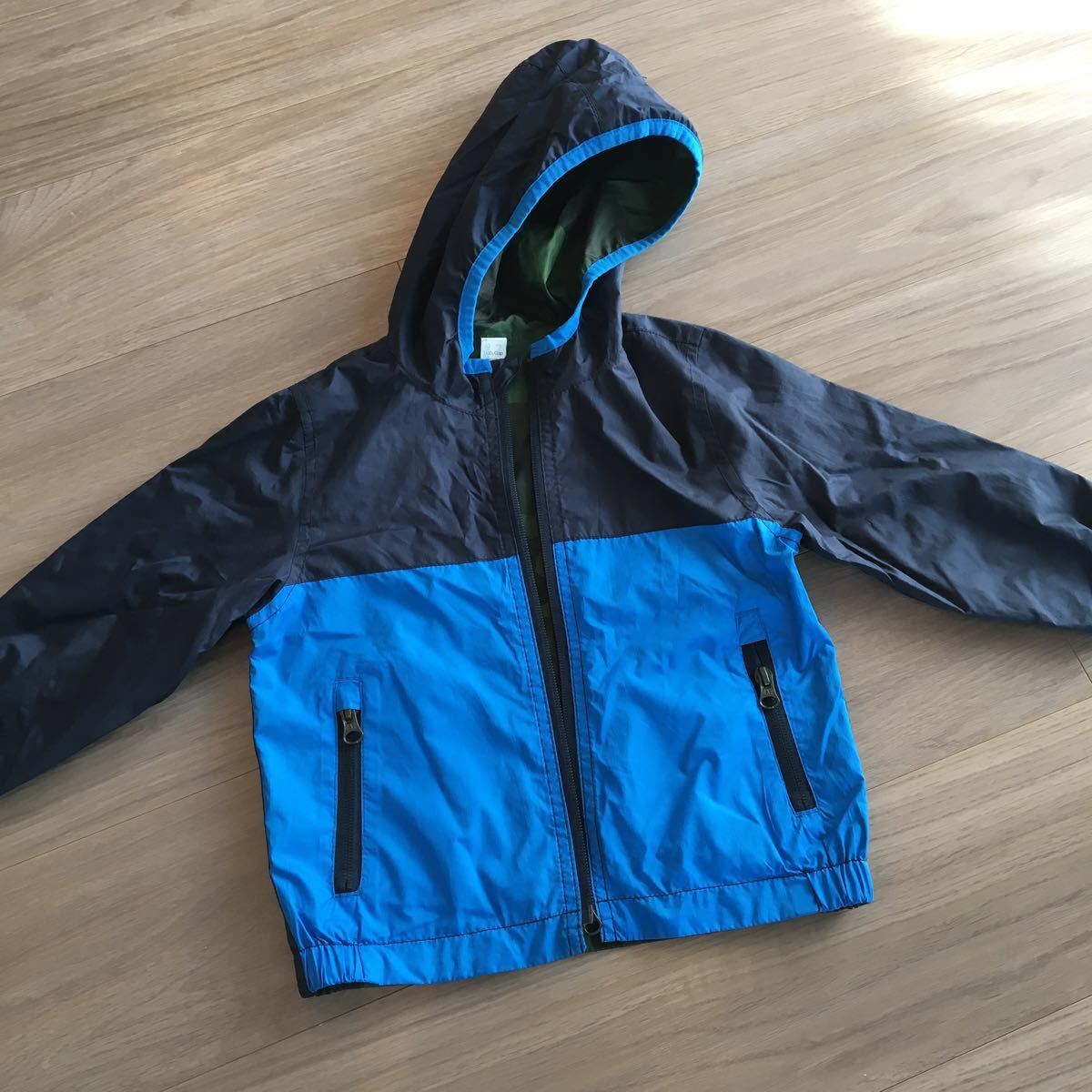 GAP ギャップ 95cm リバーシブル ウインドブレーカー 同様 2回着用 定価5 900円(90（85～94cm）)｜売買されたオークション情報、yahooの商品情報をアーカイブ公開 ...