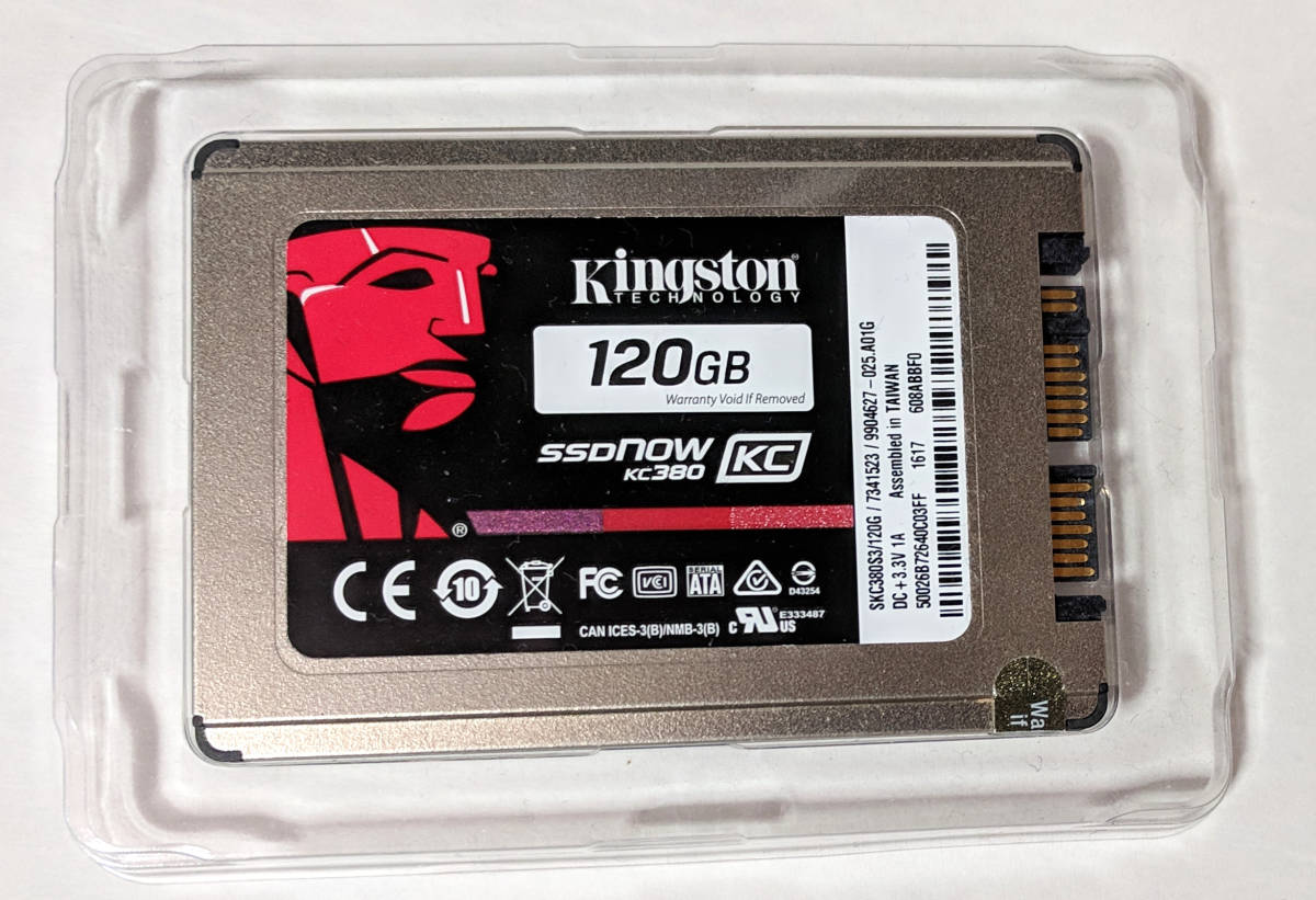 Kingston キングストン SSDNow KC380 SKC380S3/120G 120GB SSDNow KC380 microSATA ...