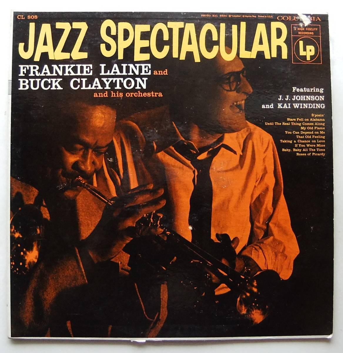 FRANKIE LAINE and BUCK CLAYTON / Jazz Spectacular Columbia CL 808 6eye ...