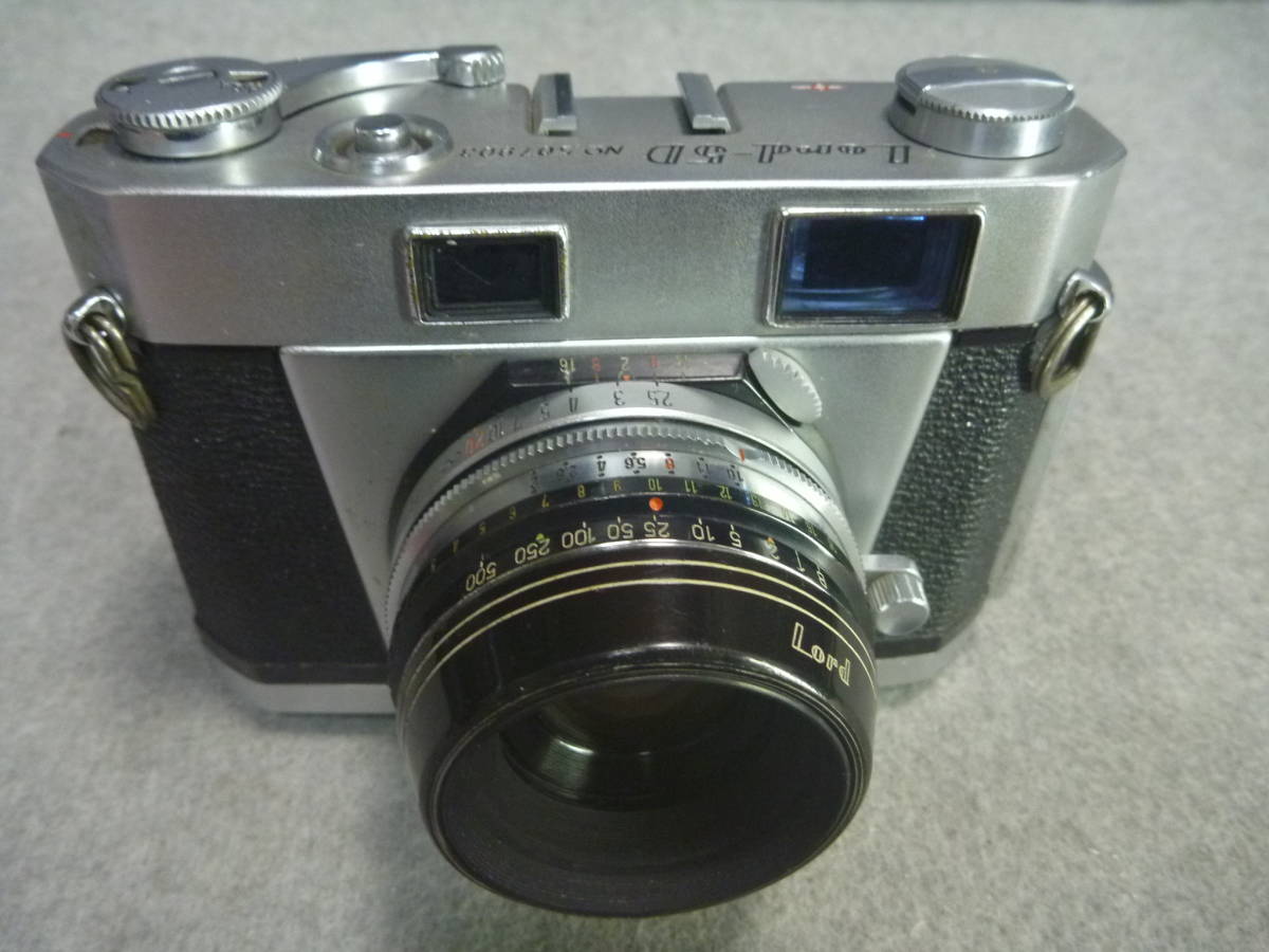 古いカメラ Lord－50 レンズ1:1.9 40mm シャッターきれます 撮影未確認(その他)｜売買されたオークション情報、yahooの商品 ...