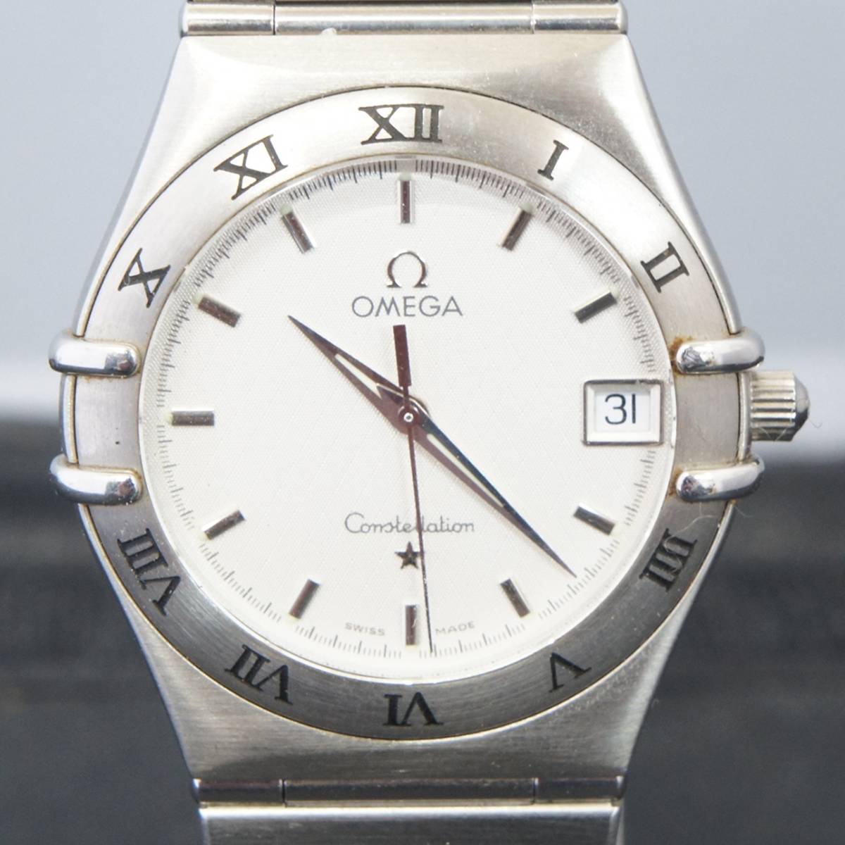 OMEGA オメガ Constellation コンステレーション Cal.1532 メンズ クォーツ 腕時計 4N2 800 ...