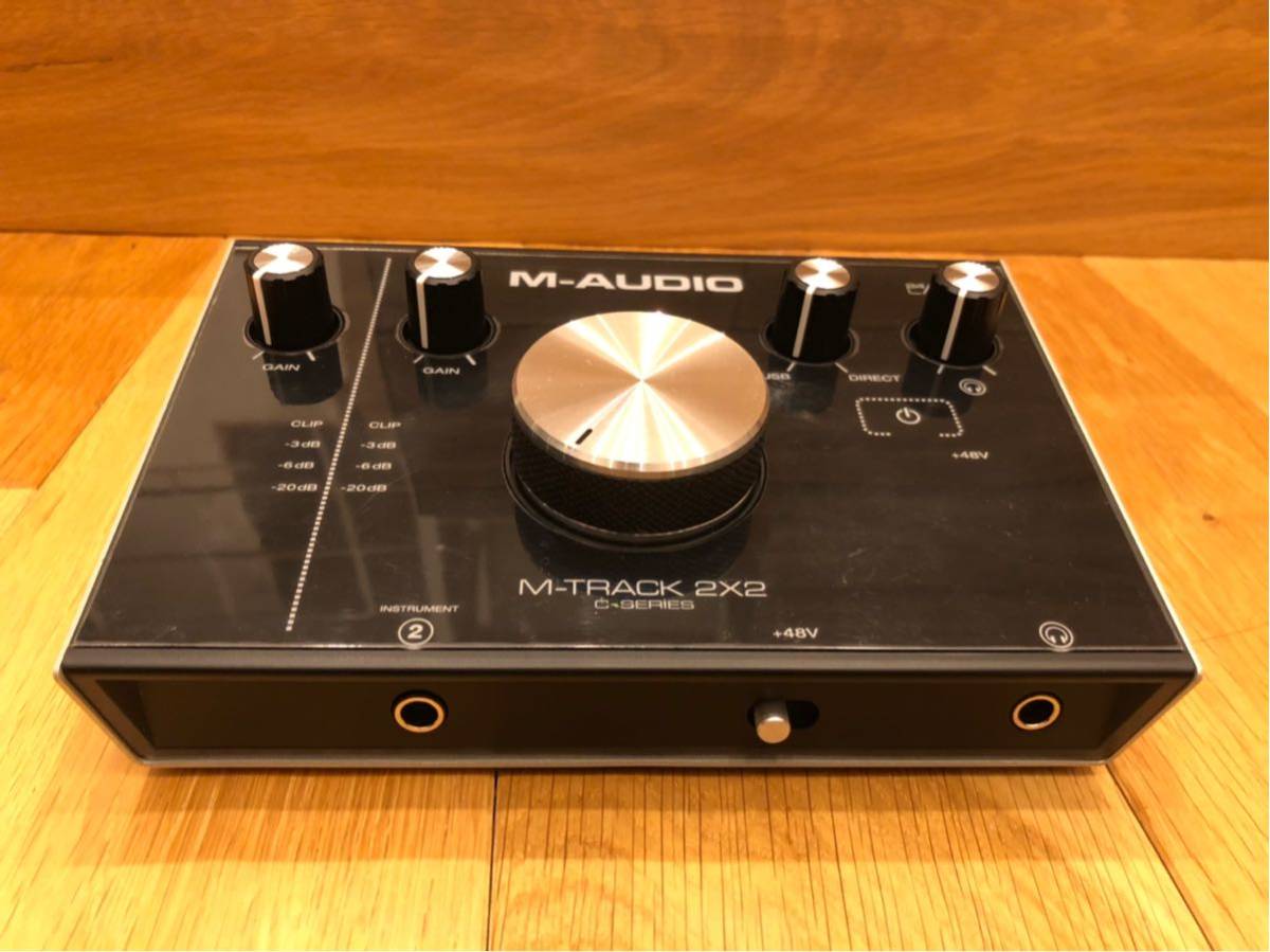 M-Audio 24bit/192kHz USBオーディオインターフェイス M-Track 2X2(オーディオインターフェース)｜売買されたオークション情報、yahooの商品情報をアーカイブ ...