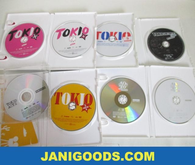 TOKIO DVDセット TOKIO ACT II 特典DVD A/LIVE TOUR 2002 5 AHEAD in 日本武道館/10th ...