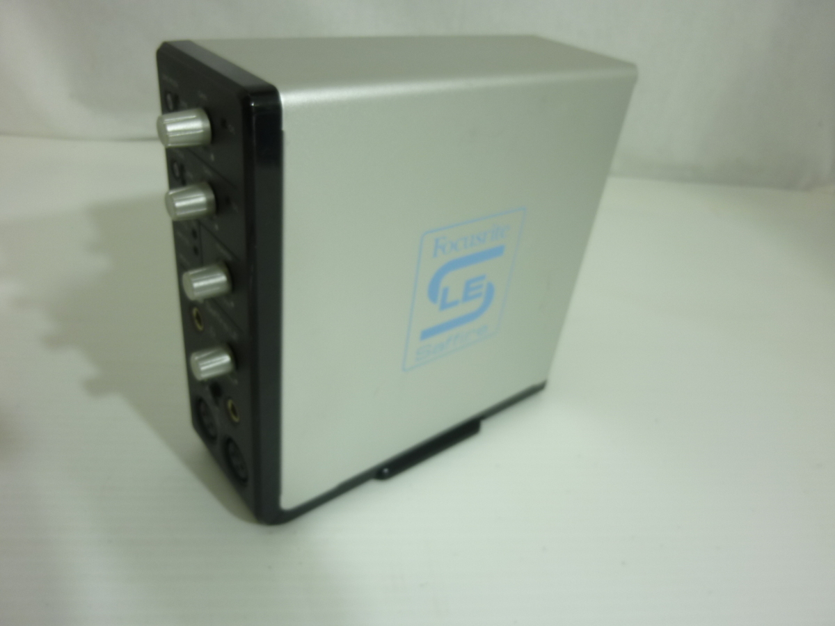 Focusrite Saffire LE オーディオインターフェース 190511-2R ト2 1000円スタート(オーディオインターフェース ...