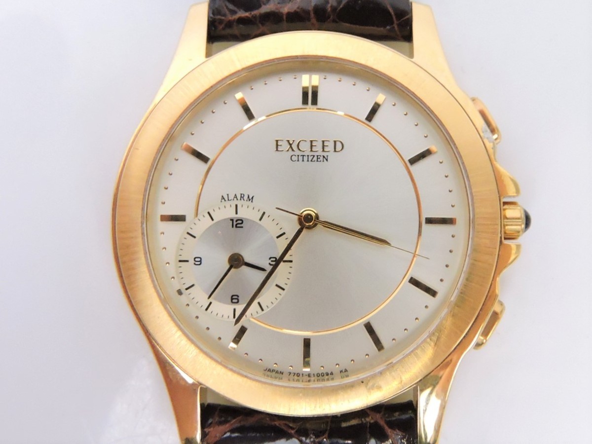 CITIZEN シチズン EXCEED エクシード ワークツイン Ref.7701-E10062 Cal.7701A クオーツ メンズ腕時計 ...