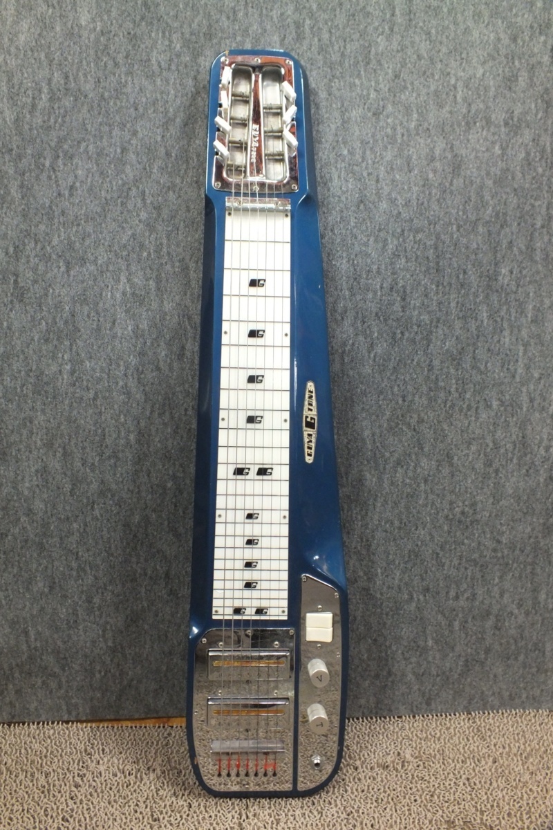 Guyatone HG-107C ハワイアンスチールギター 弦楽器 ケース スタンドおまけ グヤトーン 現状品 51H8161(エレキギター ...