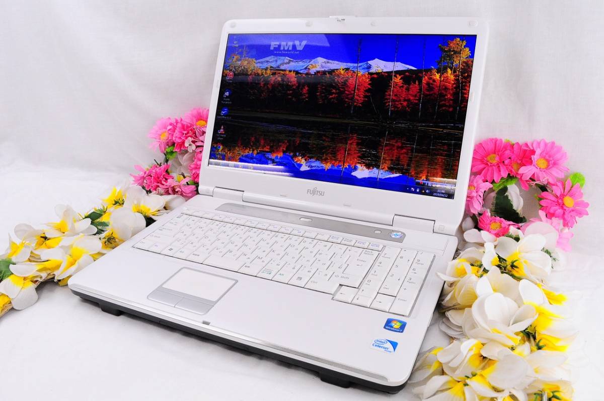 良上品 富士通 LIFEBOOK AH30/C 定番のWin7 大容量320GB 大画面液晶 Blu-ray対応 無線 Wi-Fi ...