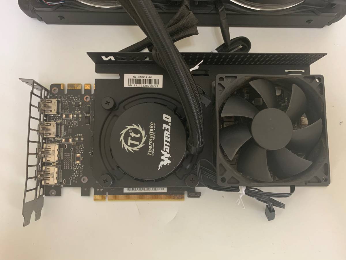 ASUS GeForce GTX1080Ti 11GB TURBO-GTX1080TI-11G ジャンク NZXT Kraken G12 ...