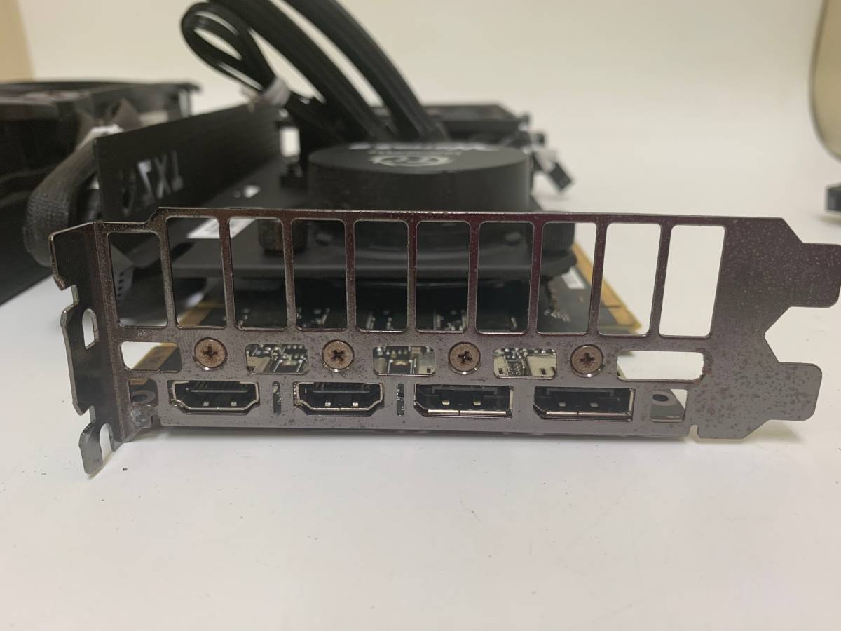 ASUS GeForce GTX1080Ti 11GB TURBO-GTX1080TI-11G ジャンク NZXT Kraken G12 ...