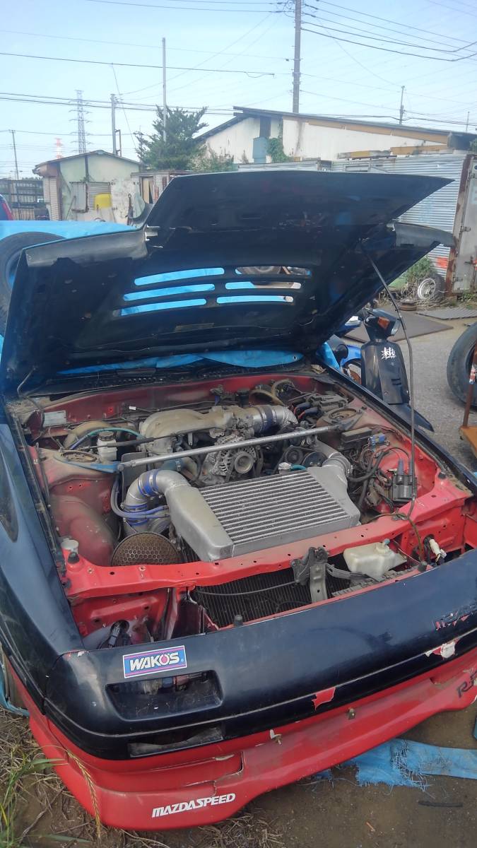 RX7 FC3S 13B ロータリーエンジン 13Bターボエンジン 13Bターボ サイドポート加工 フルタービン 480馬力仕様(エンジン本体 ...