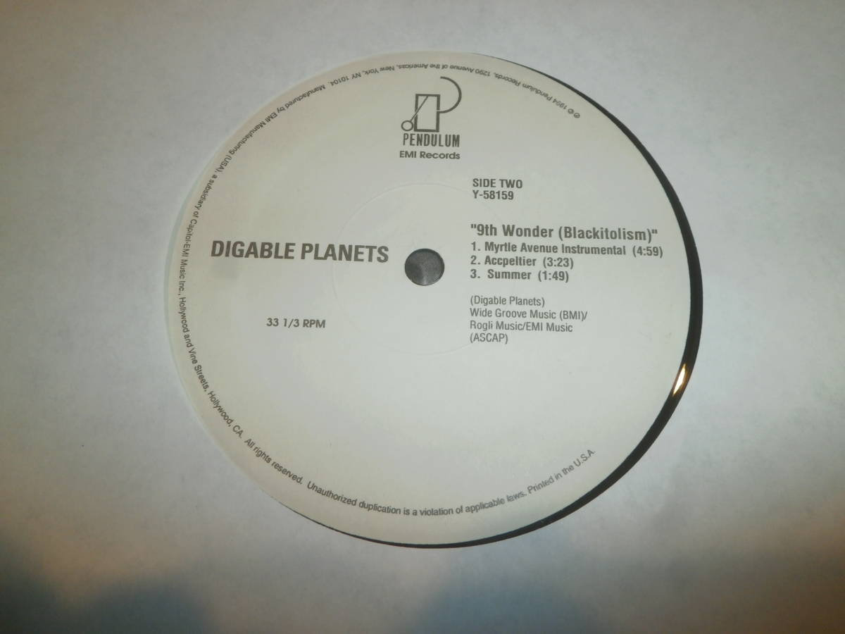 DIGABLE PLANETS / 9TH WONDER /USオリジナル/KING BRITT(ラップ、ヒップホップ)｜売買された ...