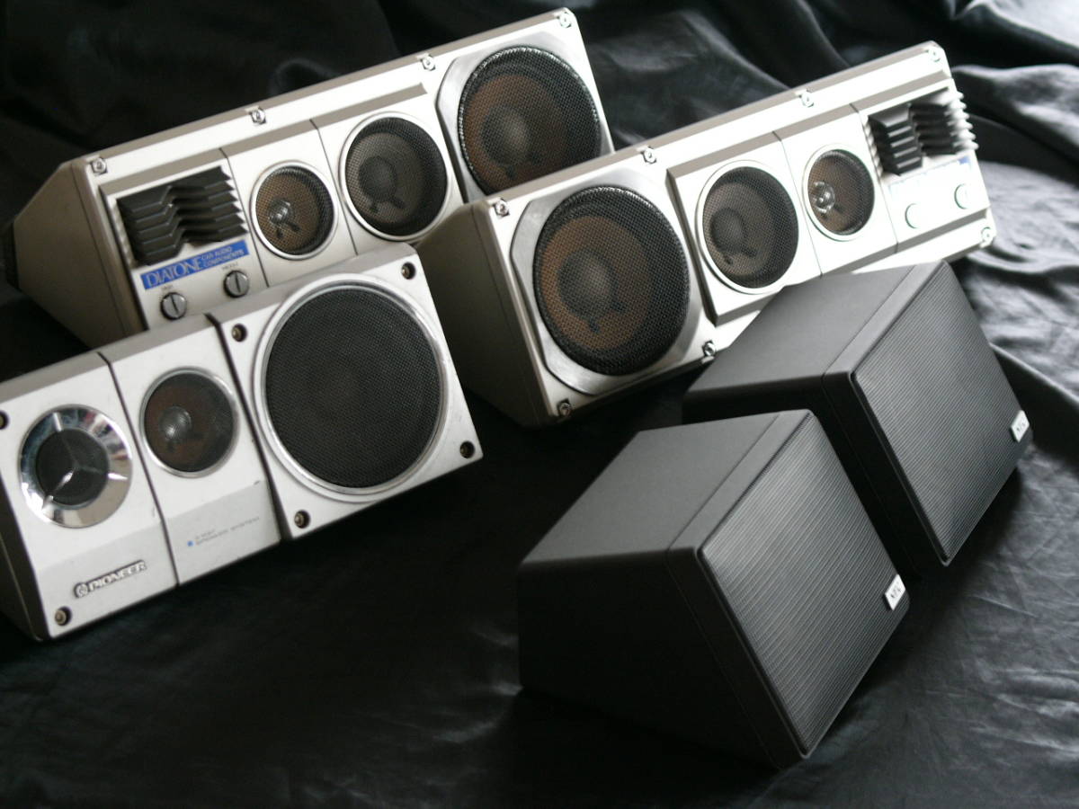 DIATONE SX-120MKⅡ PIONEER TS-X10 NEC MODEL S-153 カーオーディ 蔵出し 品(据置、ボックス ...