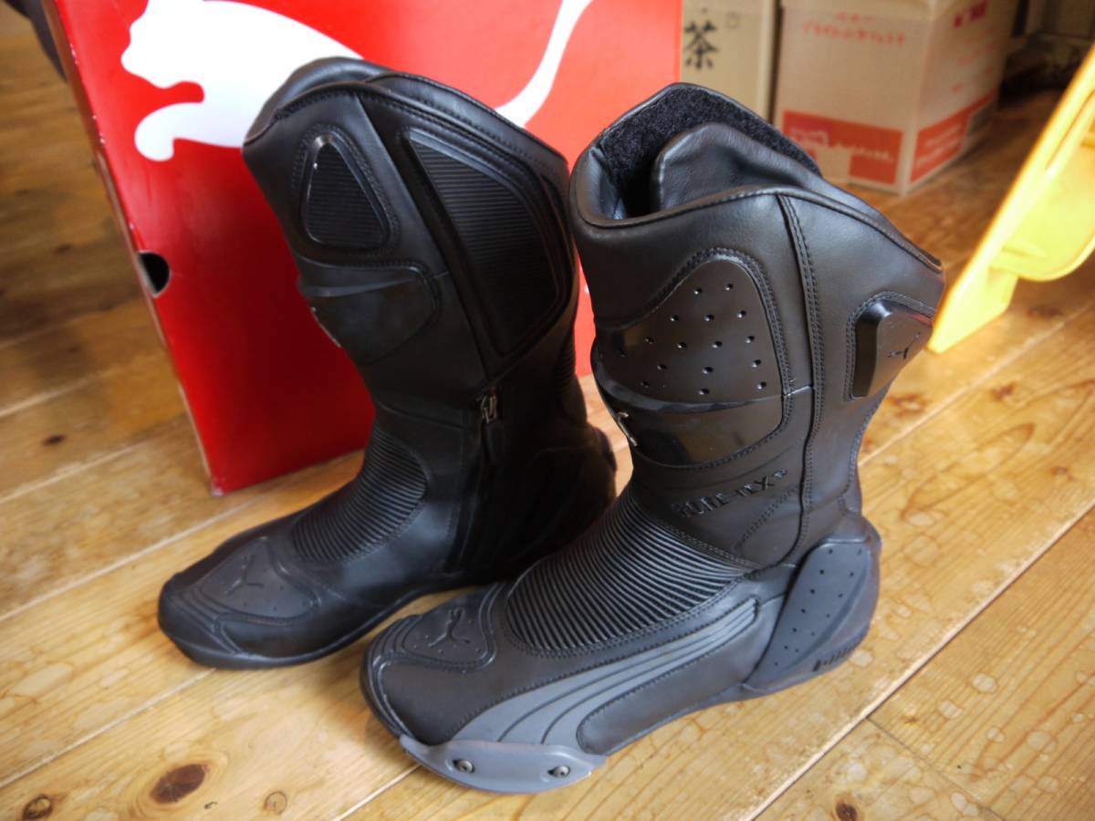 PUMA プーマ GORE-TEXライディングブーツ 黒 27.0cm EUR42 DESMO デスモ GTX ブーツ(26.0cm)｜売買されたオークション情報、yahooの商品情報を ...