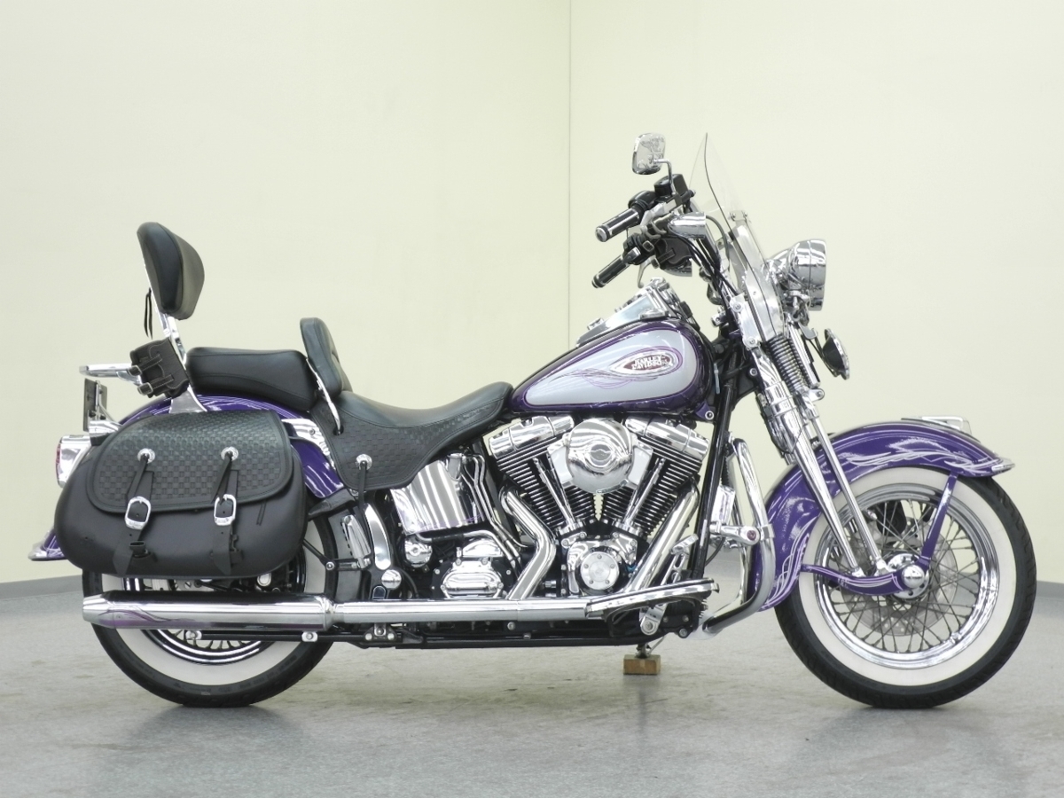ハーレーダビッドソン FLSTS1450 動画有 ローン可 車検残有 返品保証付き ヘリテイジスプリンガー 美車(ソフテイル)｜売買されたオークション情報、yahooの商品情報をアーカイブ公開 ...