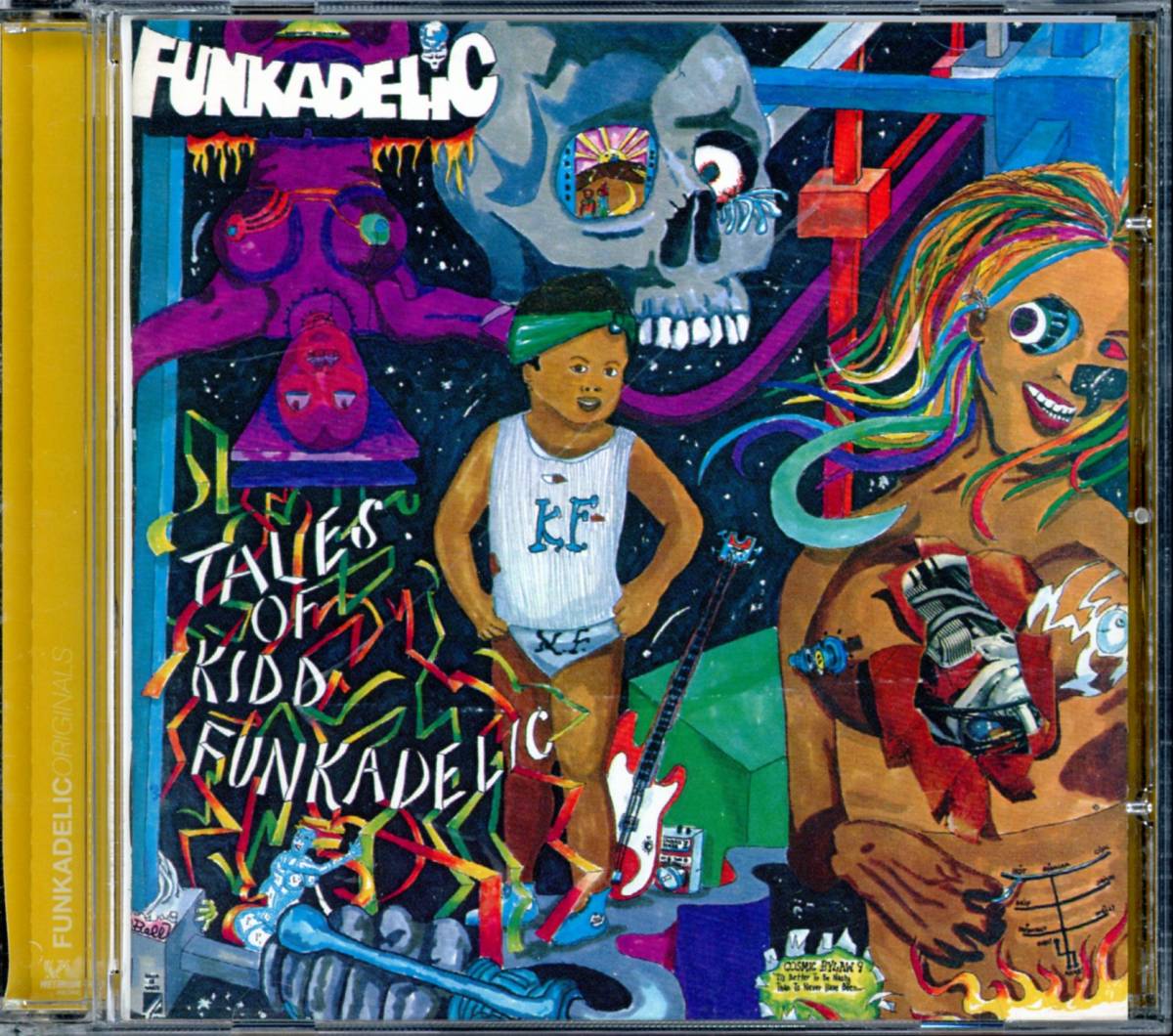Rare Groove/ファンク FUNKADELIC / Tales Of Kidd... +1 1976 廃盤 デジタル リマスタリング ...